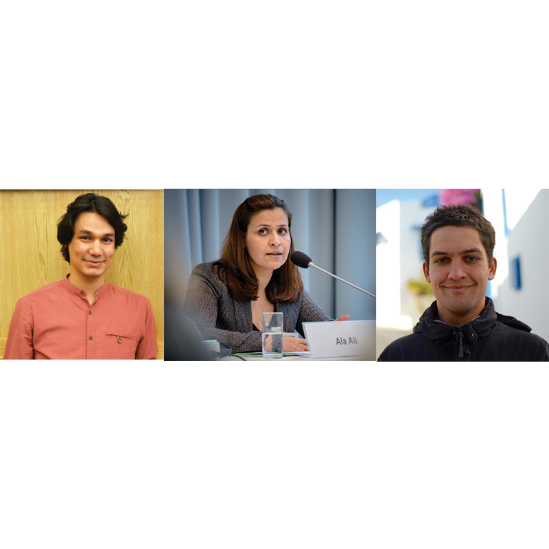 Co-authors Aala Ali, Adham Hamed & Muntather Hassan